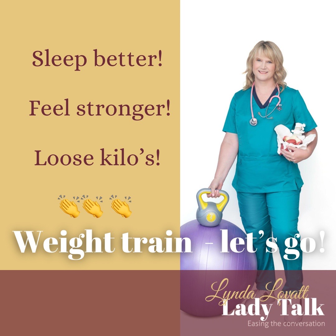 Weight training - Lynda Lovatt